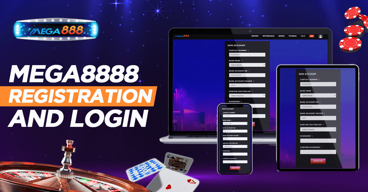 Guide To Mega888 Login & Registration - Mega888